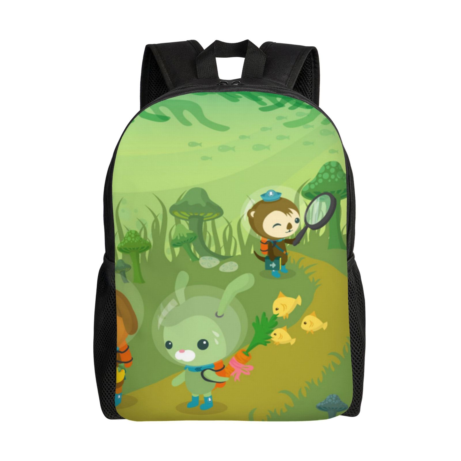 Octonauts Unisex Backpack Laptop Daypack Adjustable Shoulders School ...