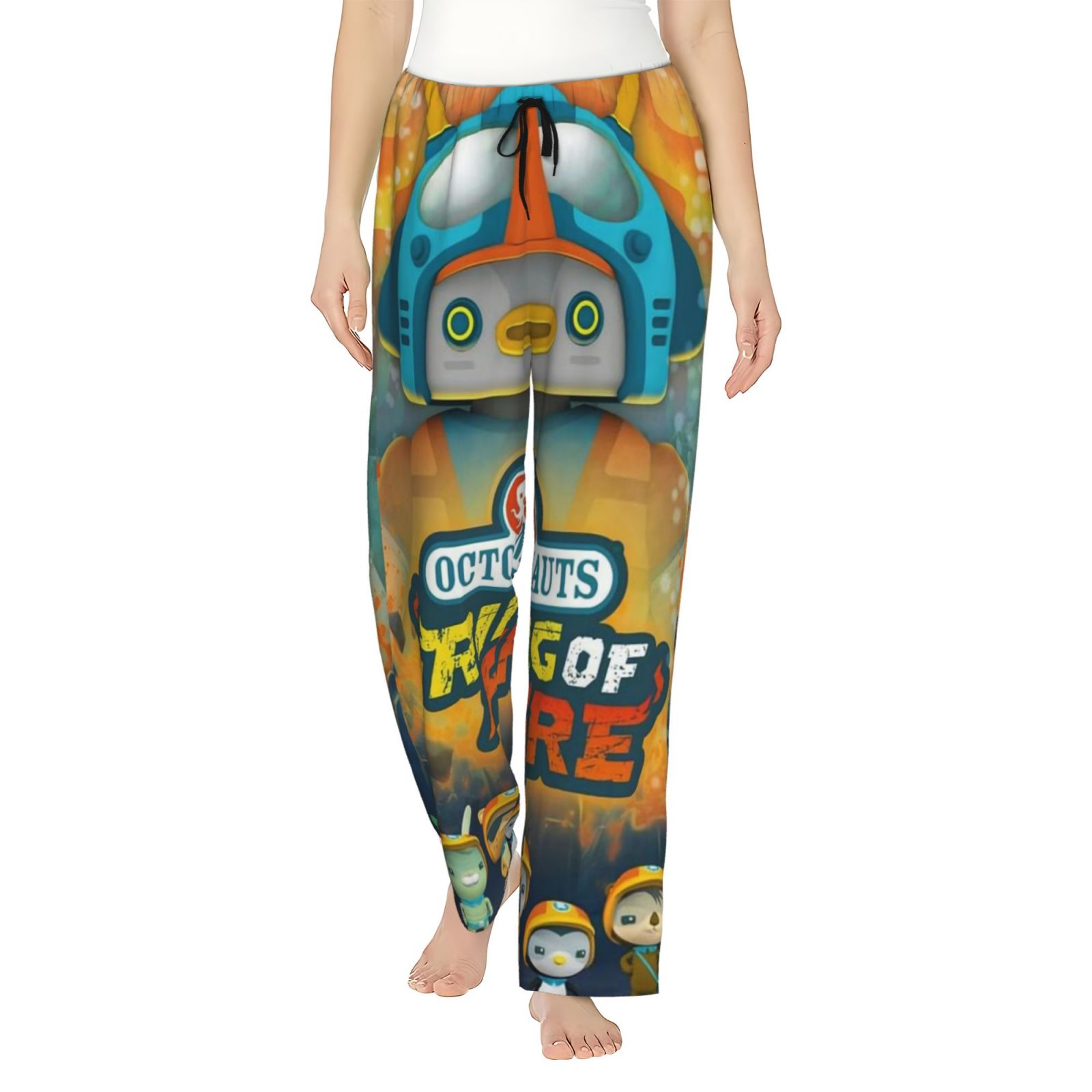 Octonauts Unisex Home Pajamas, Stylish Casual Full Print Drawstring ...