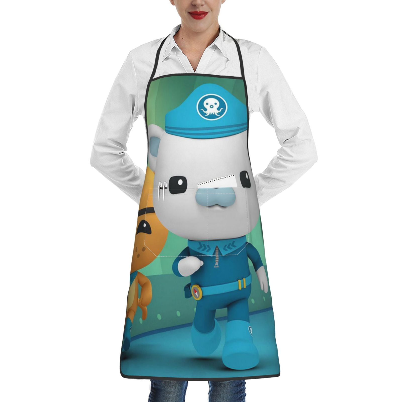 Octonauts Waterproof Cooking Aprons, Adjustable Bib Soft Chef Apron ...