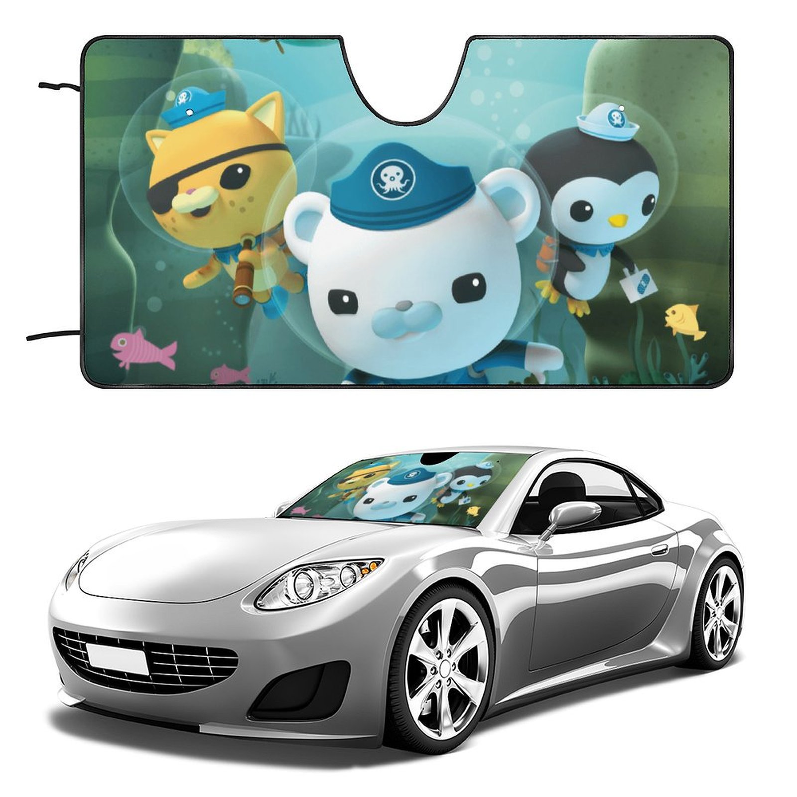 Octonauts Windshield Sun Shade - Car Sun Shade Windshield Keeps ...