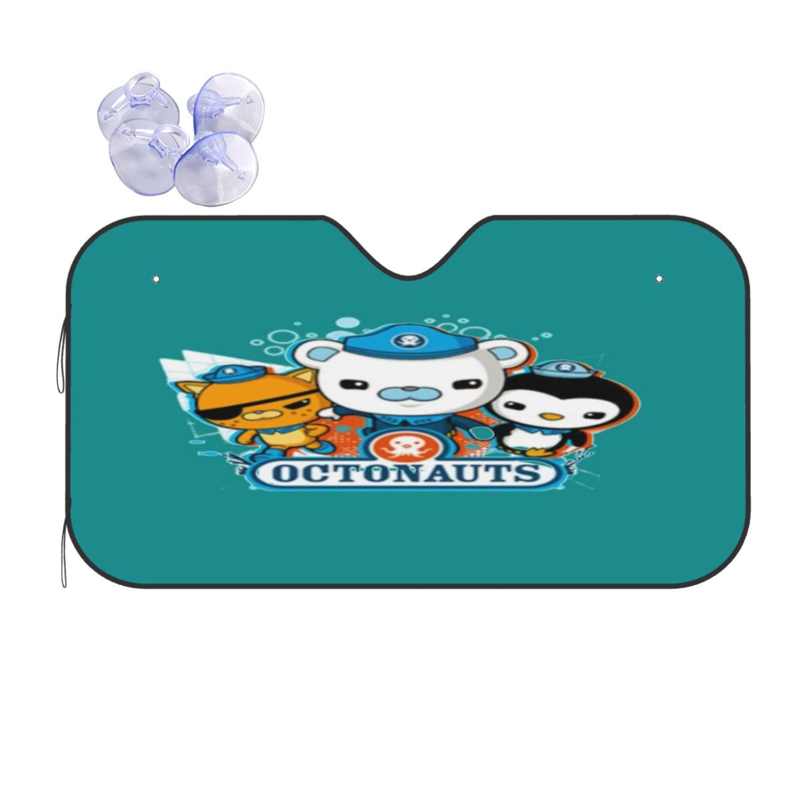 Octonauts Windshield Sun Shade Front Protector Folding Car Sun Visor ...