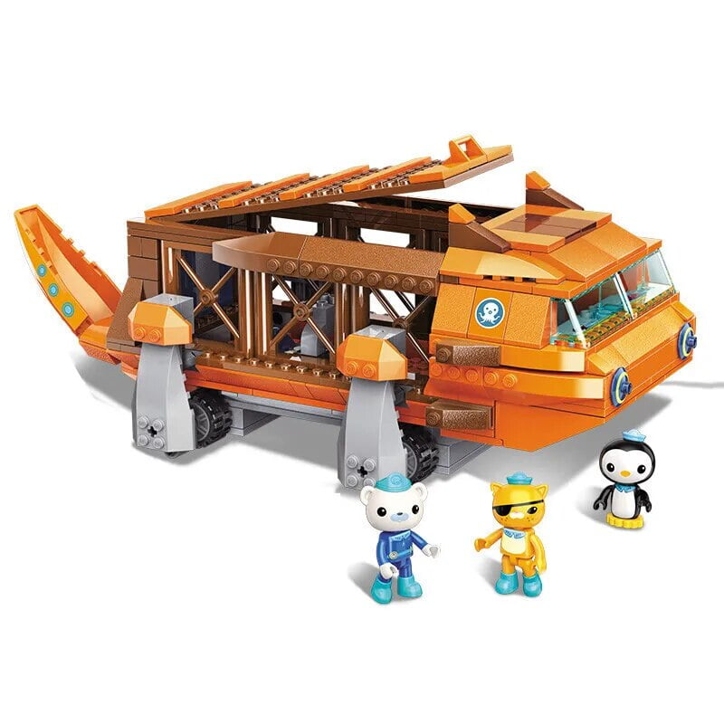 Octonauts building blocks toy horseshoe crab boat set enlightenment ...