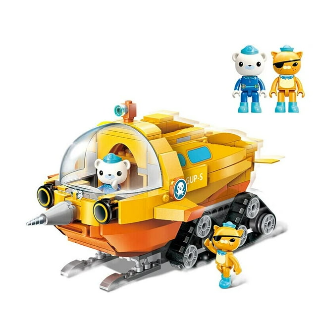Octonauts building blocks toy horseshoe crab boat set enlightenment ...