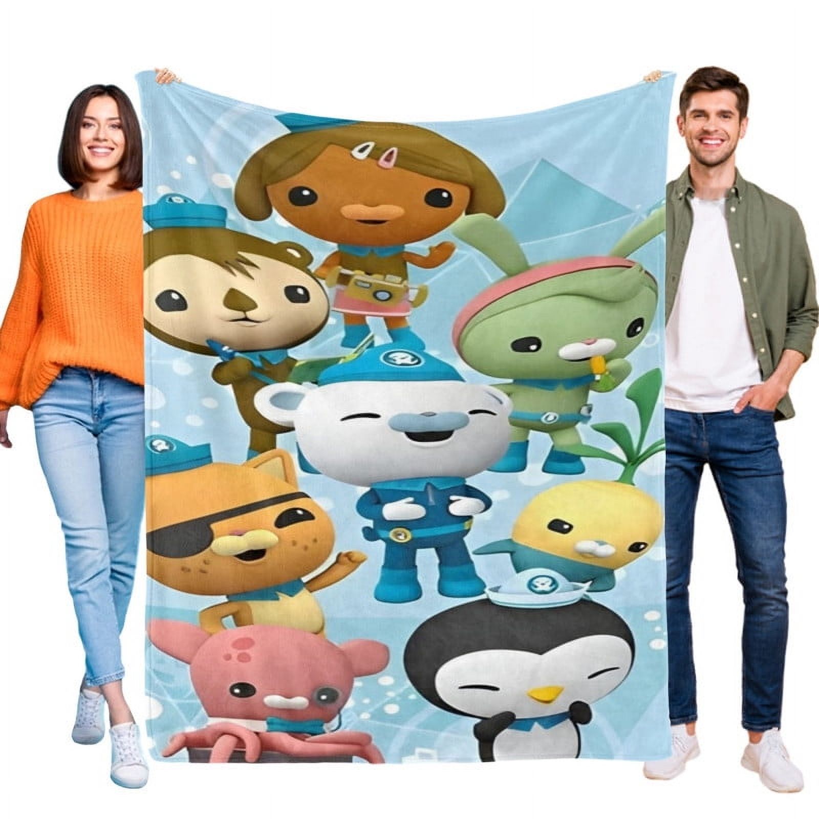 Octonauts flannel blanket 39*59 inch(100*150cm) soft and comfortable ...