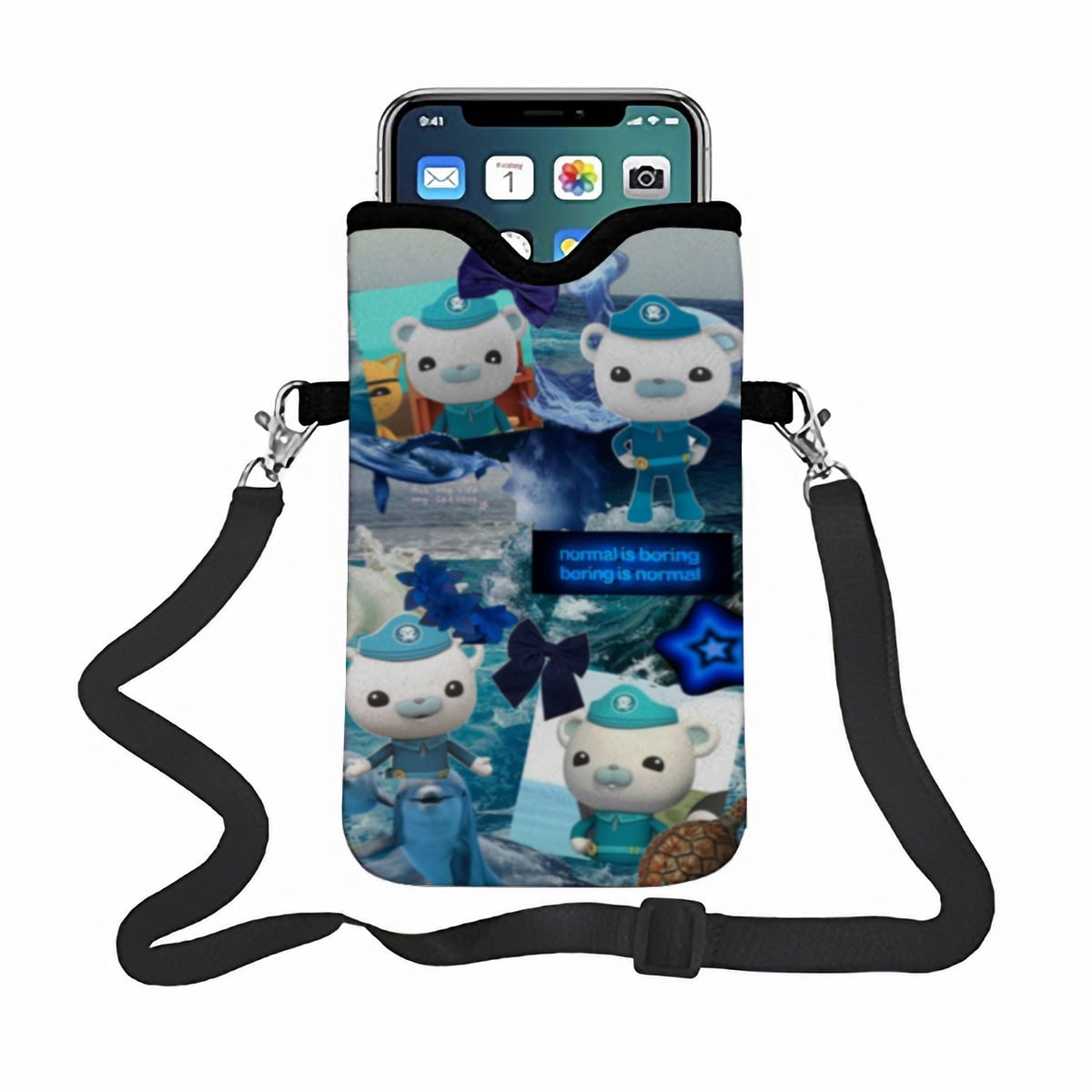 Octonauts phone satchel, featuring an adjustable strap small bag ...