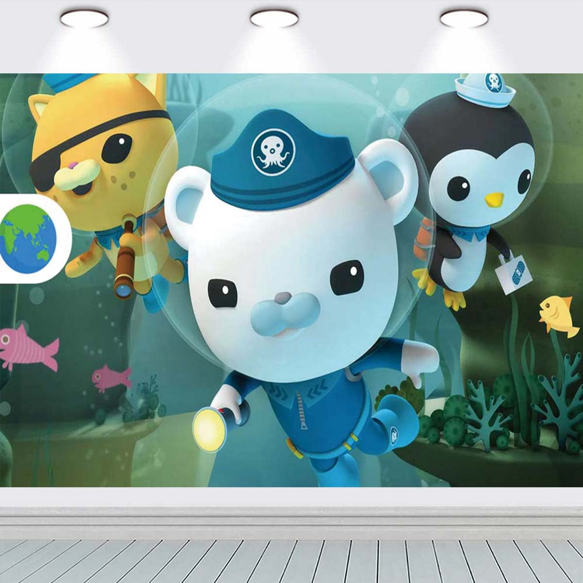 Octonauts school Backdrop Background Banner Birthday Party Supplies ...