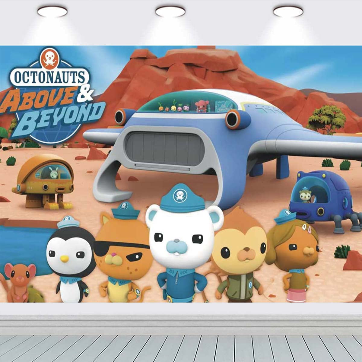 Octonauts school Banner Backdrop Background Taspestry Wall Decor ...