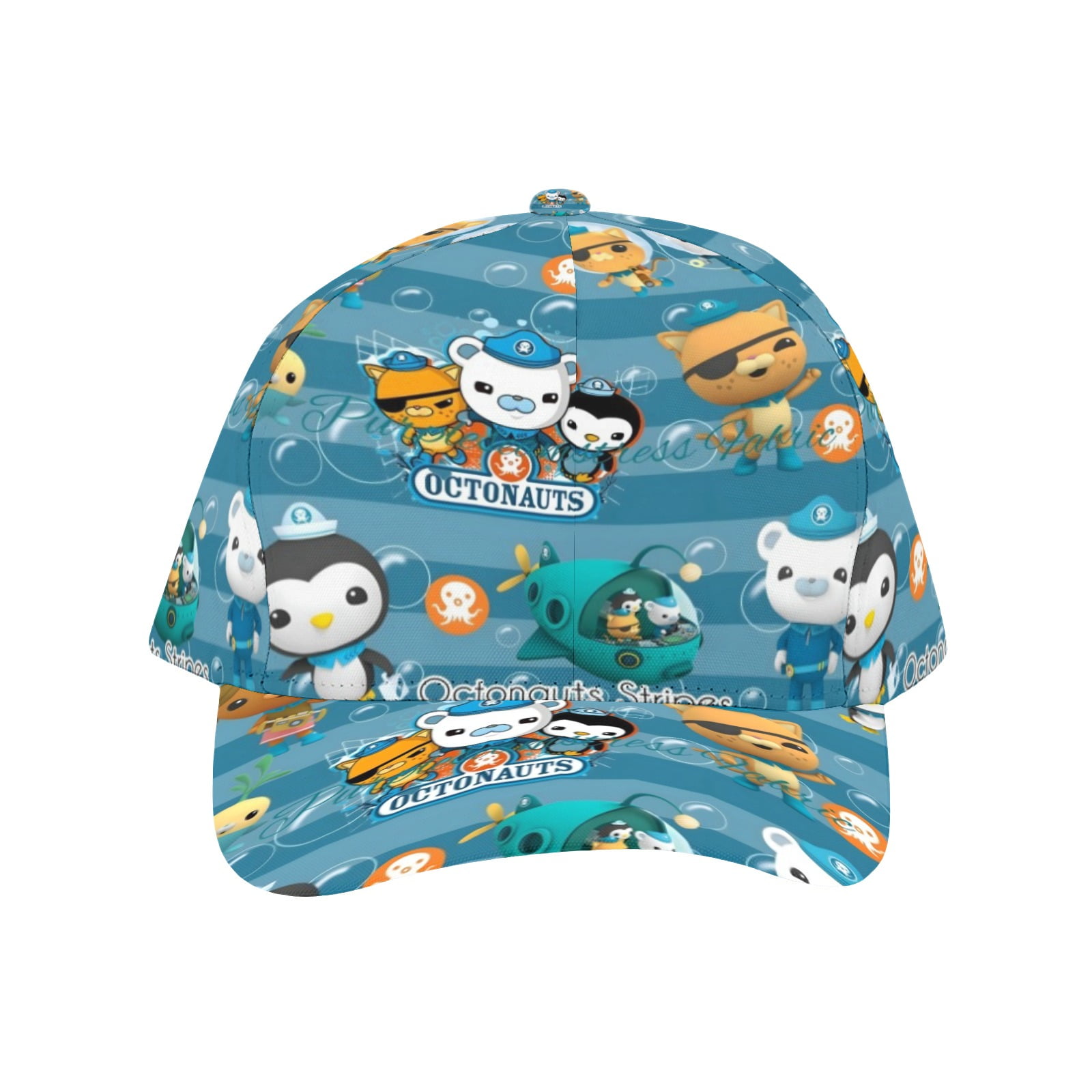 Octonauts-theme Baseball Cap For Men, Women & Kids, Classic Flat Brim ...