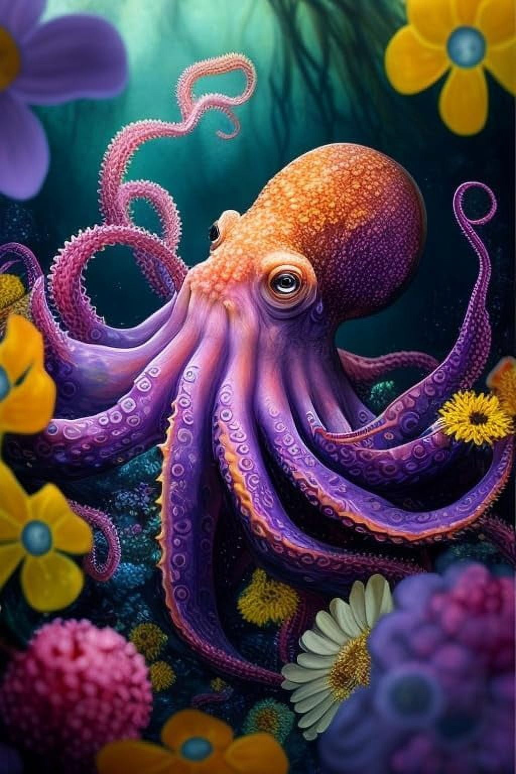 Octopus 1000 Piece Creative Fun Jigsaw Puzzle for Adults Challenging ...