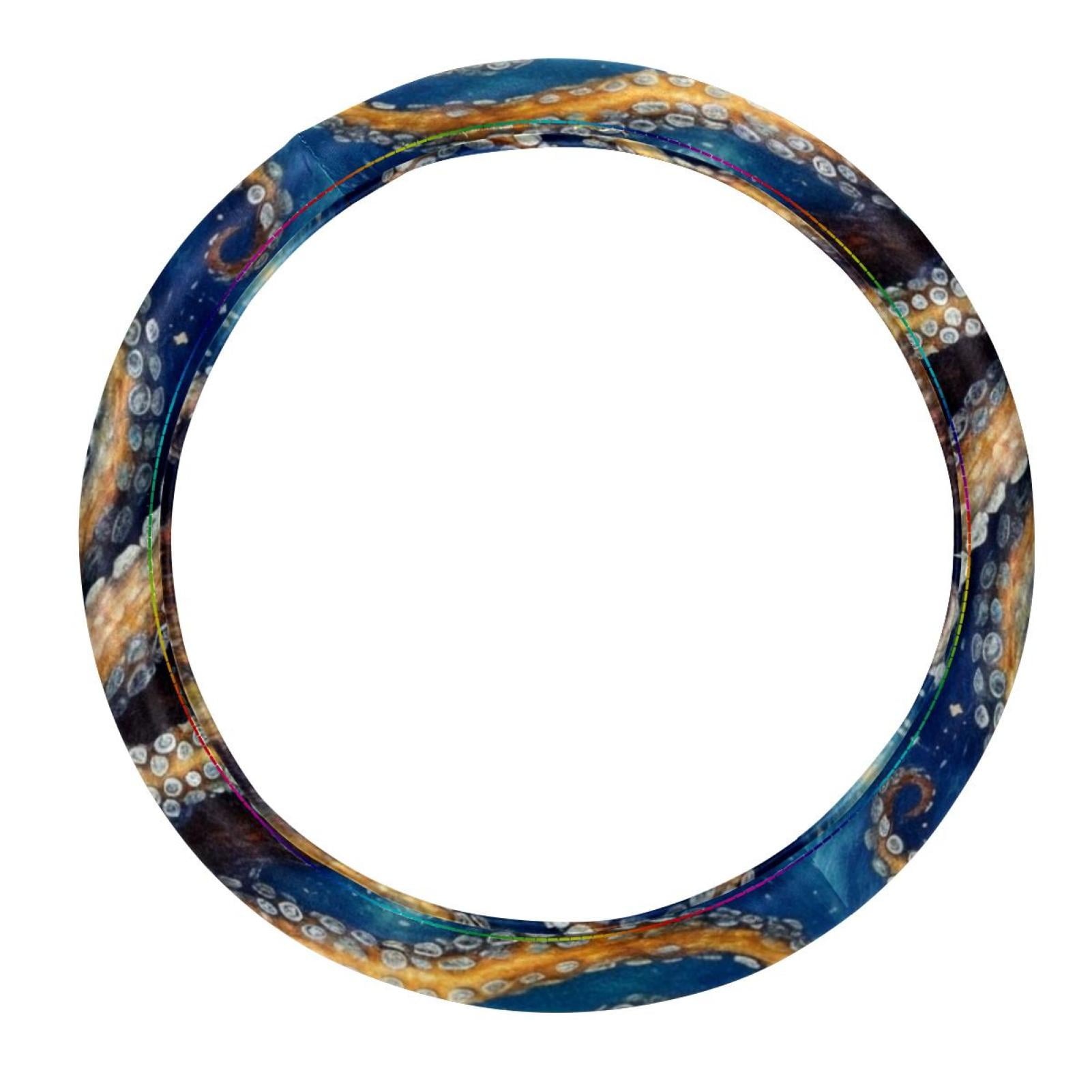 Octopus 14.5 Inch Printing PVC Leather Car Wheel Cover Auto Accessories ...