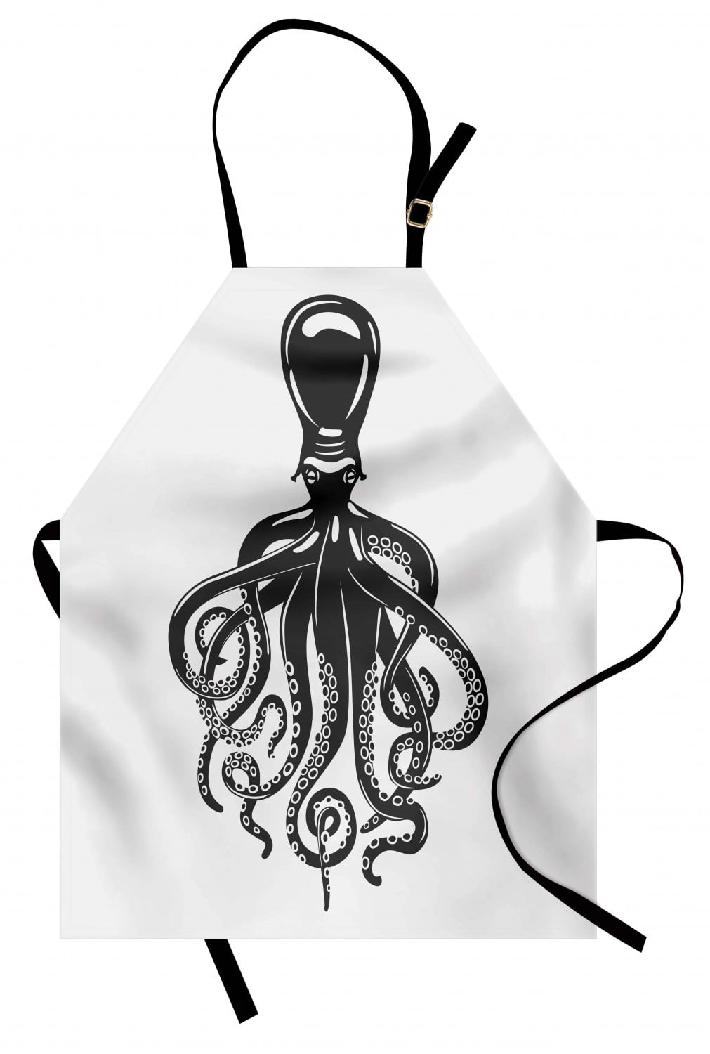 Octopus Apron Animal with Contemporary Design Nautical Aquatic ...