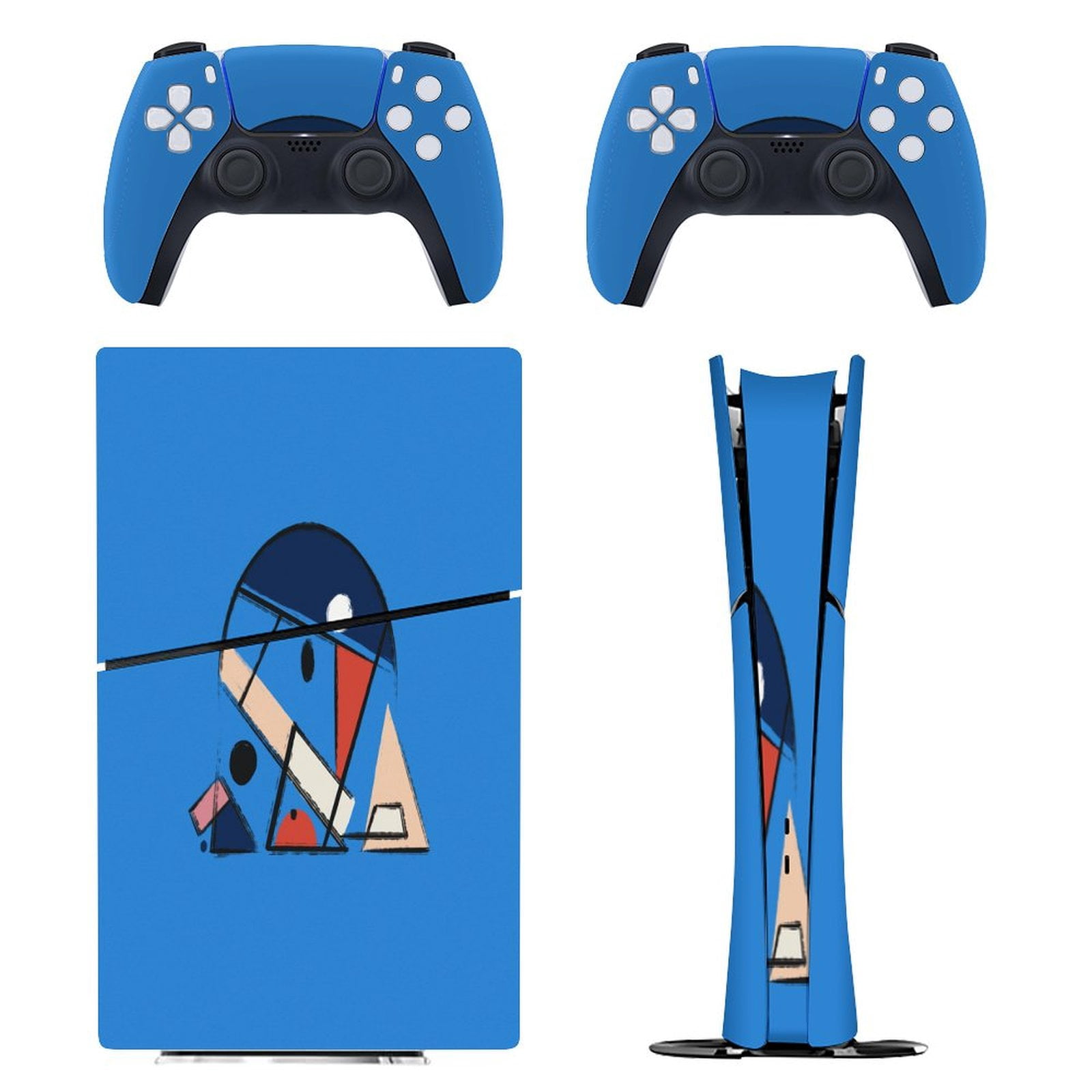 Octopus Art Paintings PS5/PS5 Slim Digital Disc Skin Sticker For ...