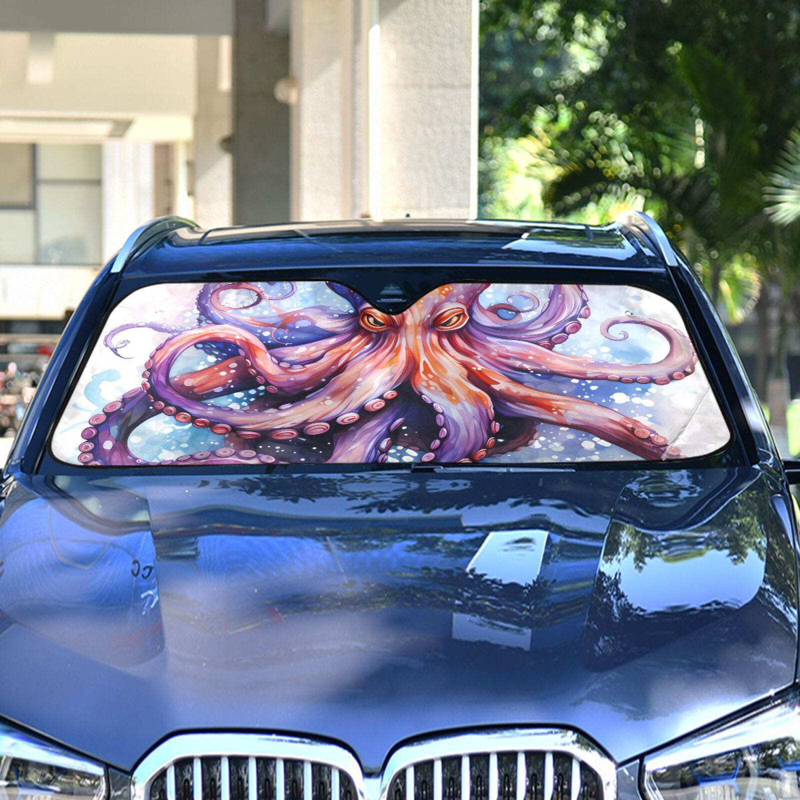 Octopus Beast Automotive Front Car Windshield Sun Shade Reflector ...