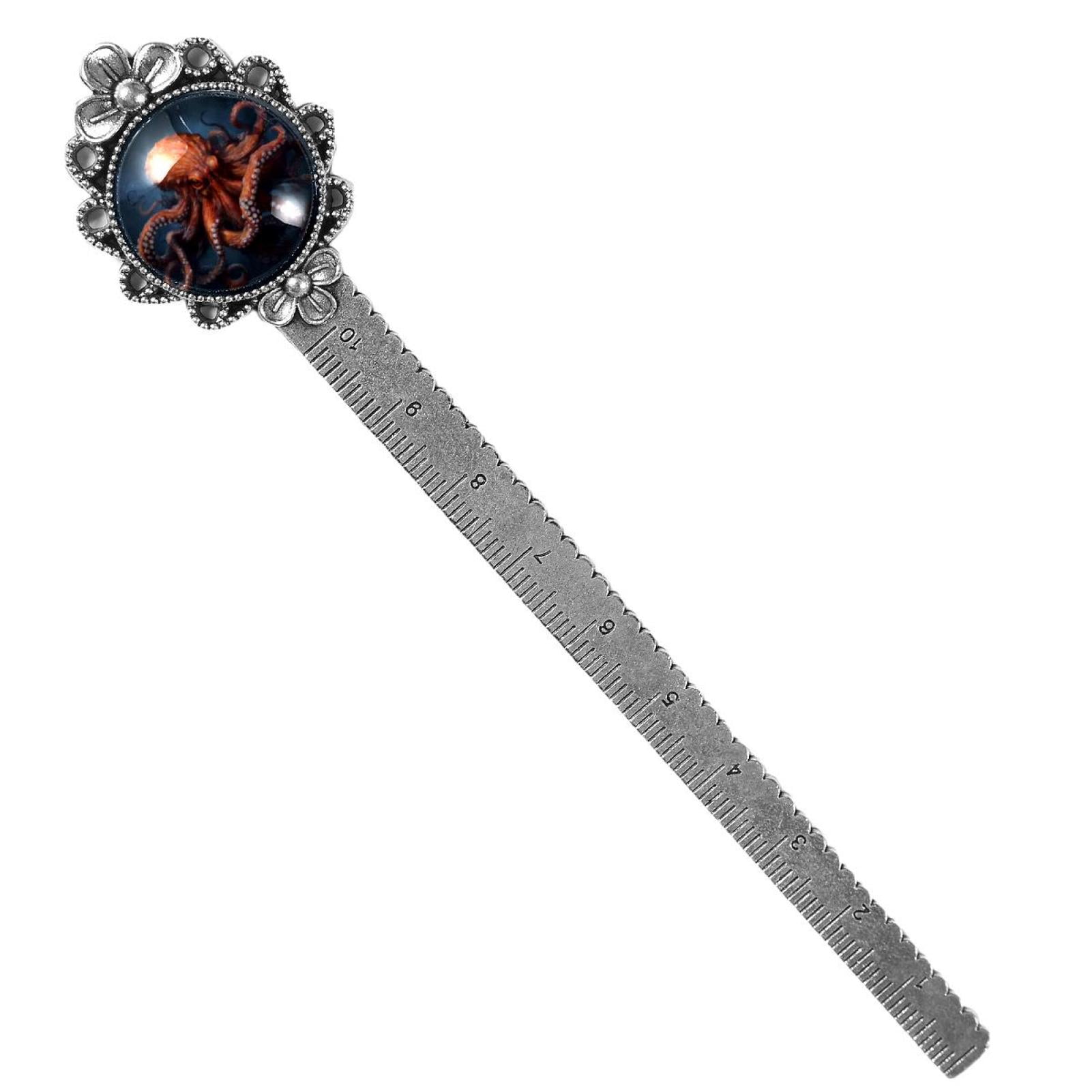 Octopus Book Marks: a Vintage Silver Lace-Edged Bookmark, the Keepsake ...