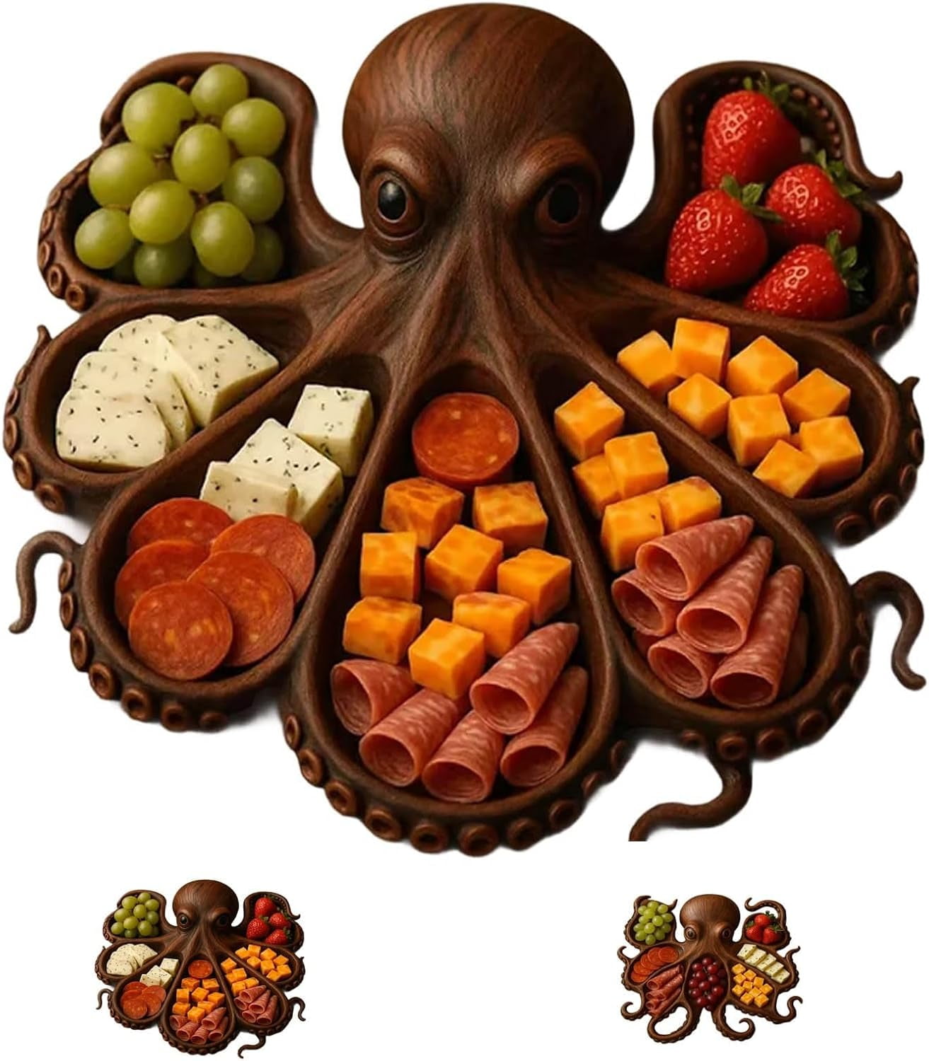 Octopus Charcuterie Platter,Ocean Theme Party Octopus Platter,Nautical ...