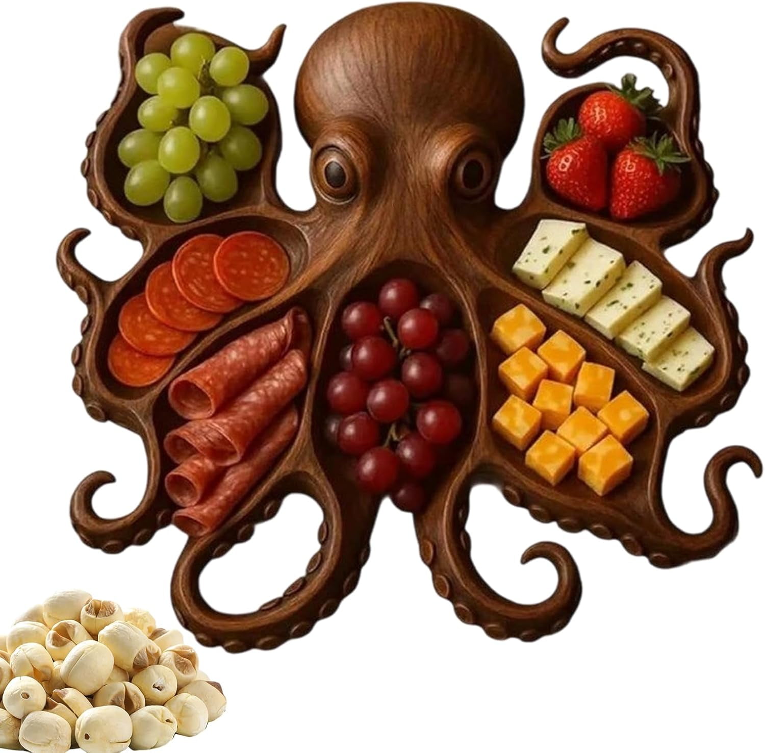Octopus Charcuterie Platter, Oceans Themed Partys Food Tray, Nautical ...