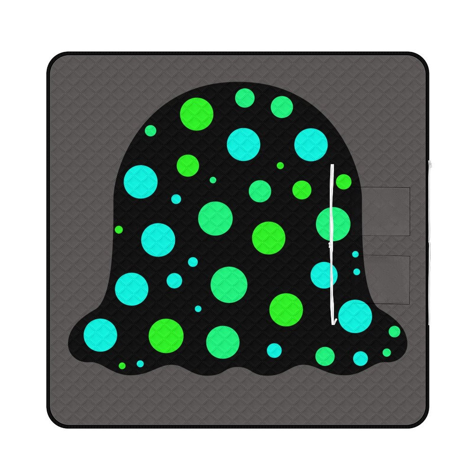 Octopus Circle Waterproof Beach Mat Folding Mattress Portable ...