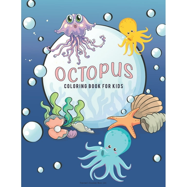 octopus coloring pages preschool