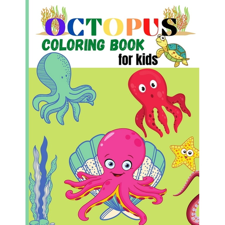 coloring book octopus