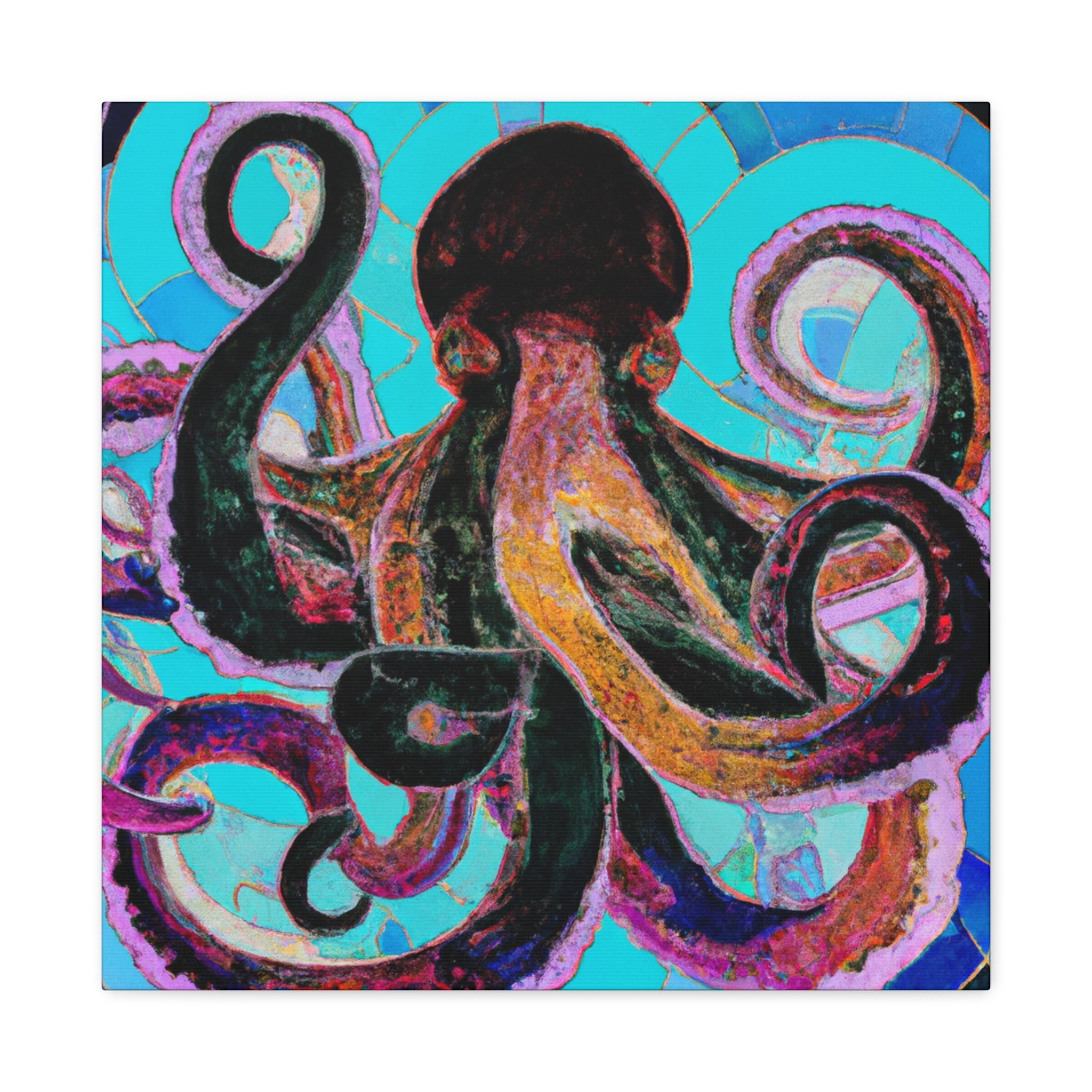Octopus Dance Tango. - Canvas - Walmart.com