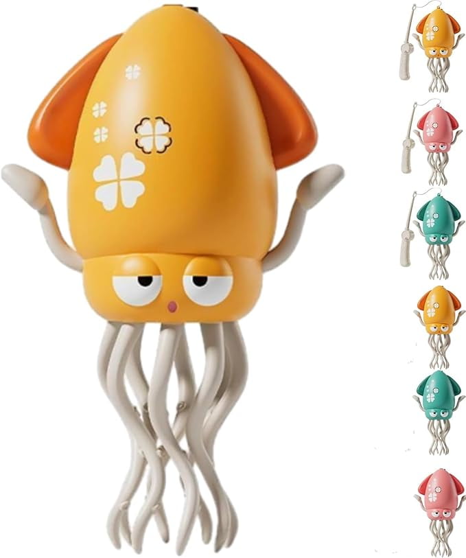 Octopus Dancing: Magical, 8-Legs, Avoid Obstacles, Fun （Yellow ...