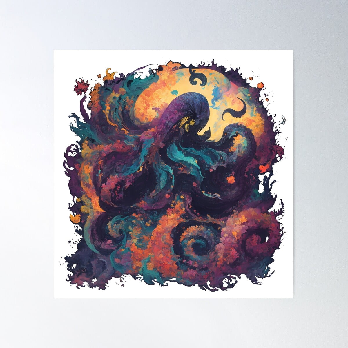 Octopus Delights - Captivating Artwork Inspired By The Enigmatic Sea ...