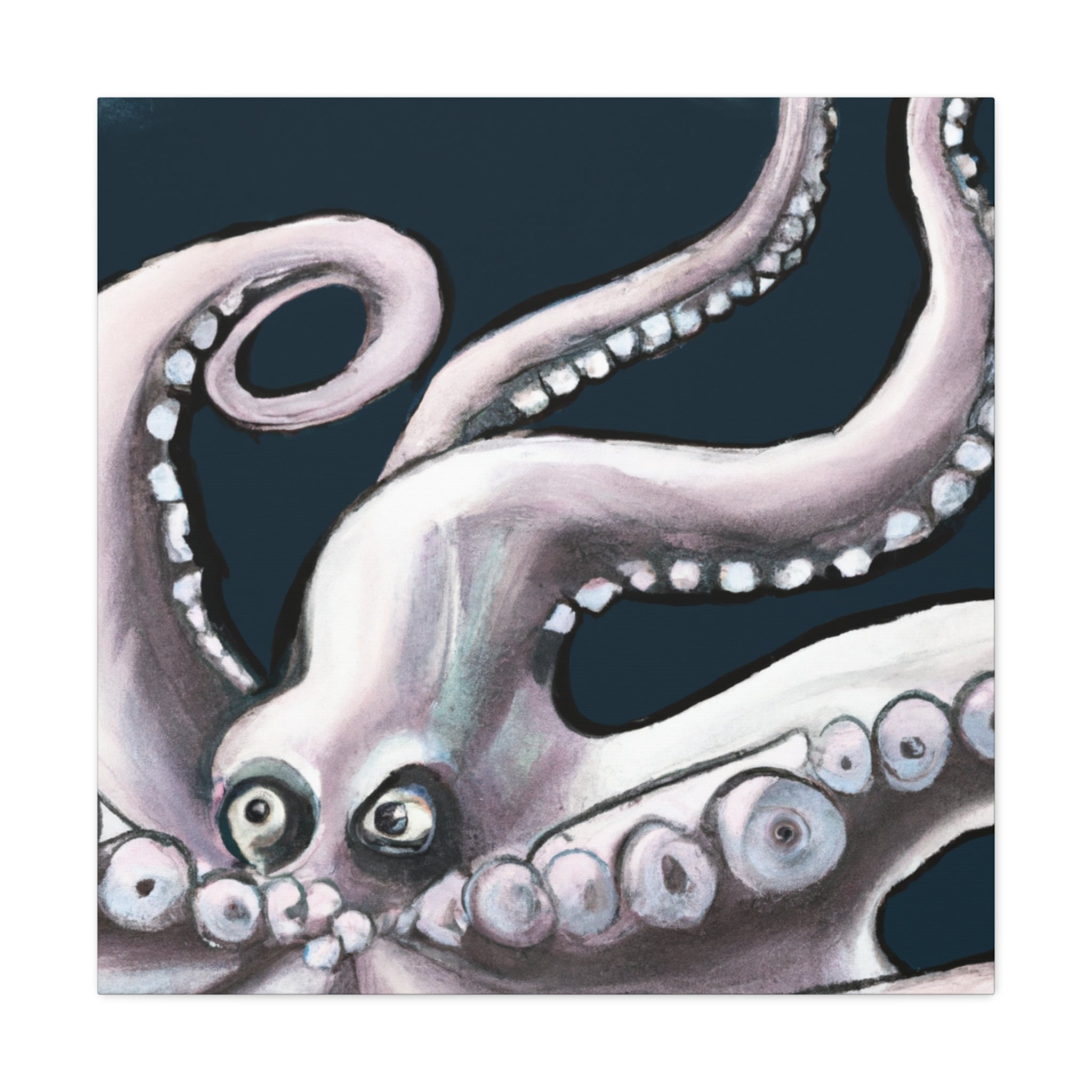Octopus Depths Revealed - Canvas - Walmart.com