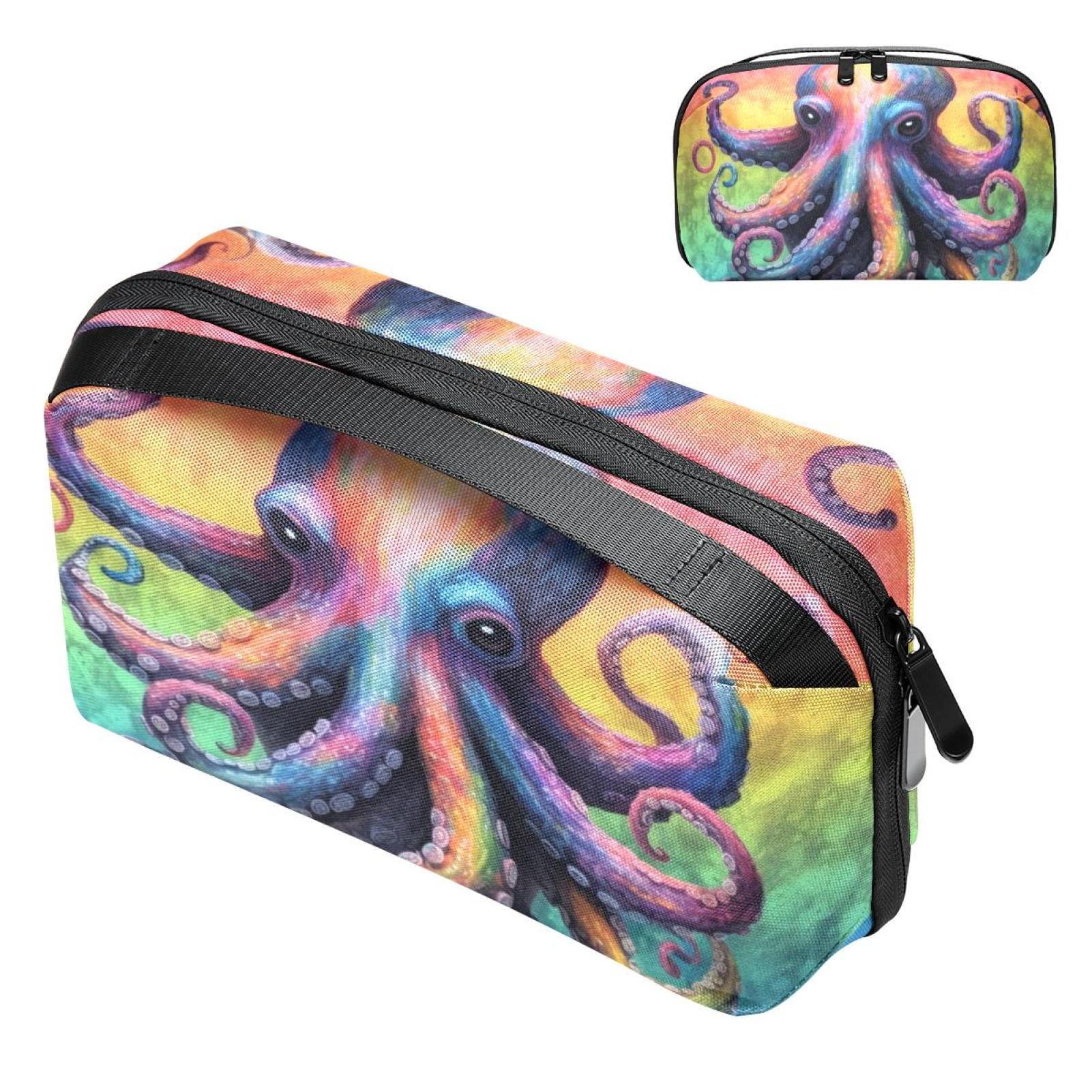 Octopus Digital Bag Organizer Travel Case with Oxford Fabric Waterproof ...