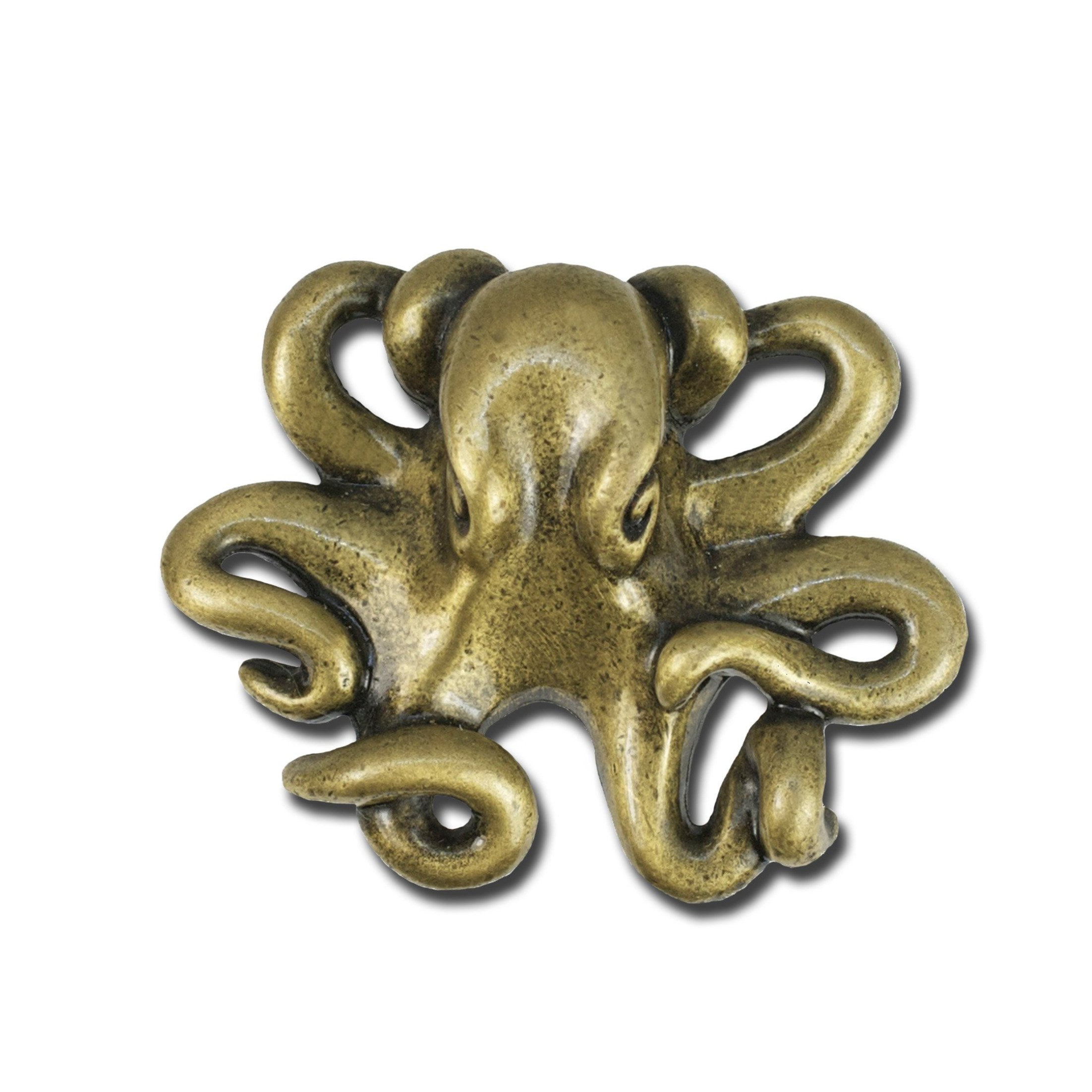 Octopus Drawer Pulls, Beach Decor, Coastal Drawer Pulls, Nautical ...