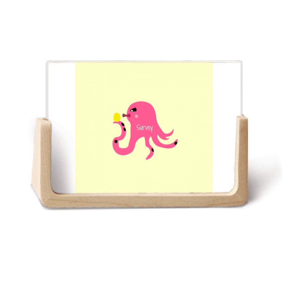 Octopus Egg Lovely Create Photo Wooden Photo Frame Tabletop Display ...