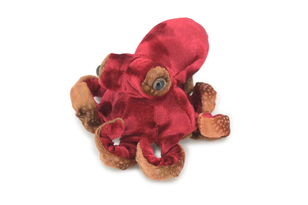Octopus Finger Puppet, Red Octopus, Very Nice Plush Octopi, Stuffed ...