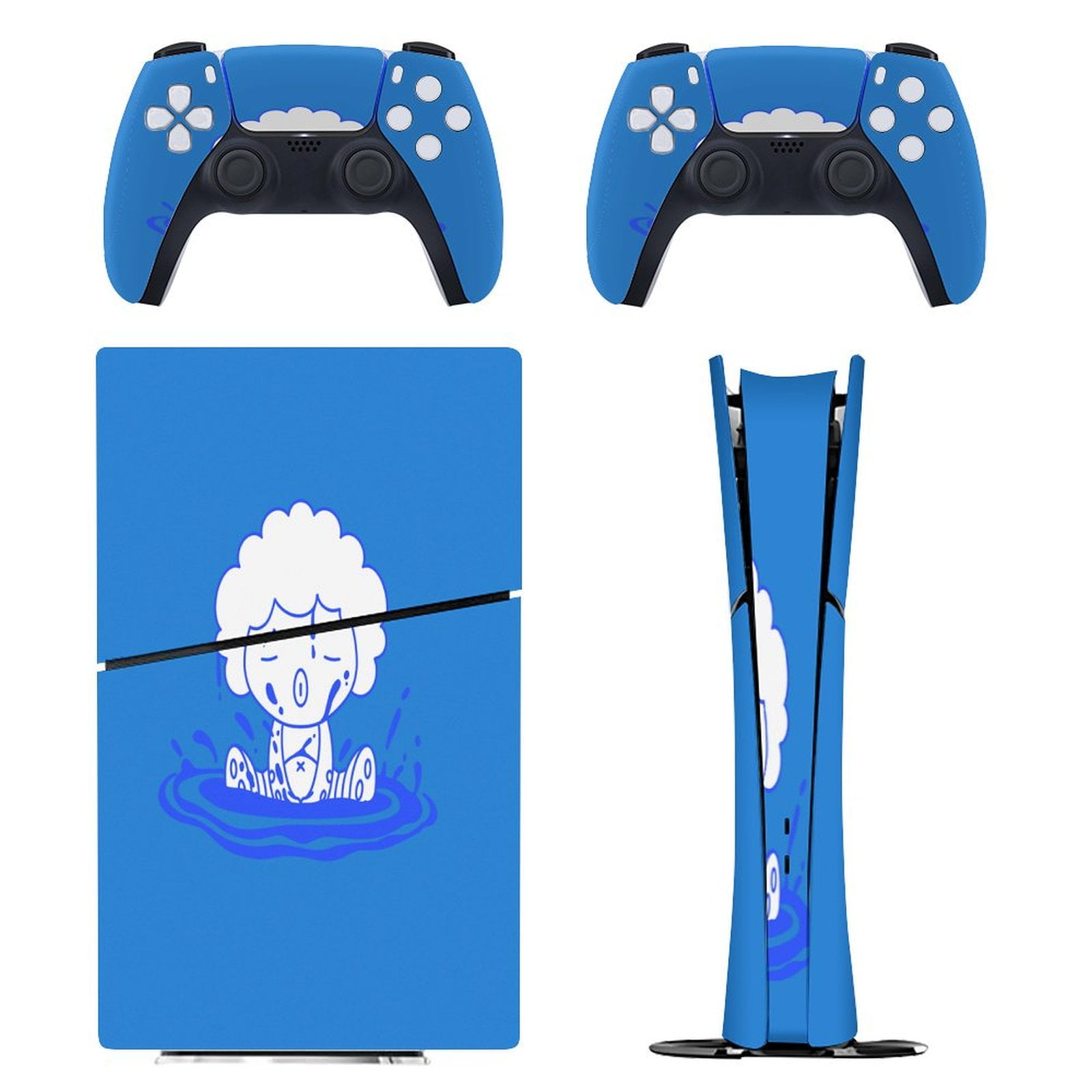 Octopus Graffiti PS5/PS5 Slim Digital Disc Skin Sticker For Console And ...