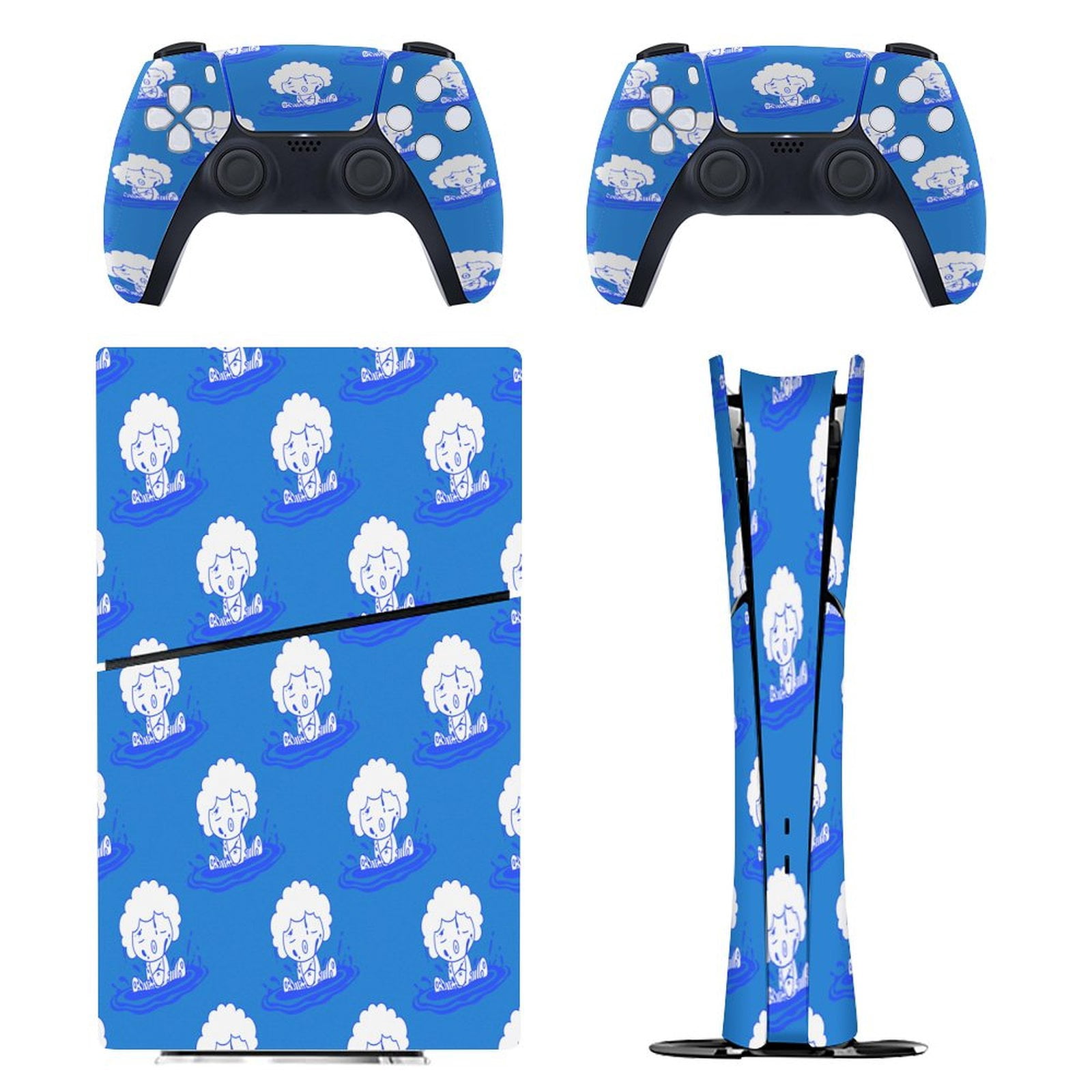 Octopus Graffiti Pattern PS5/PS5 Slim Digital Disc Skin Sticker For ...