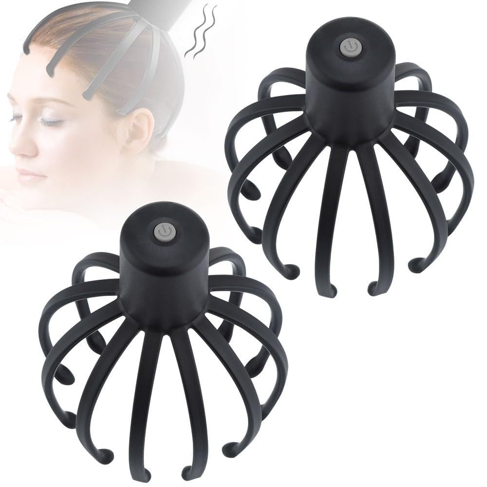 Octopus Head Massager, 2025 New Octopus Head Massager Scalp, Electric ...