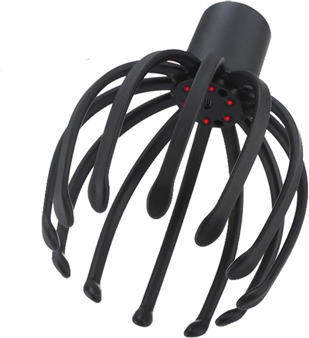 Octopus Head Massager Scalp, 2025 New Electric Scalp Massager, Electric ...