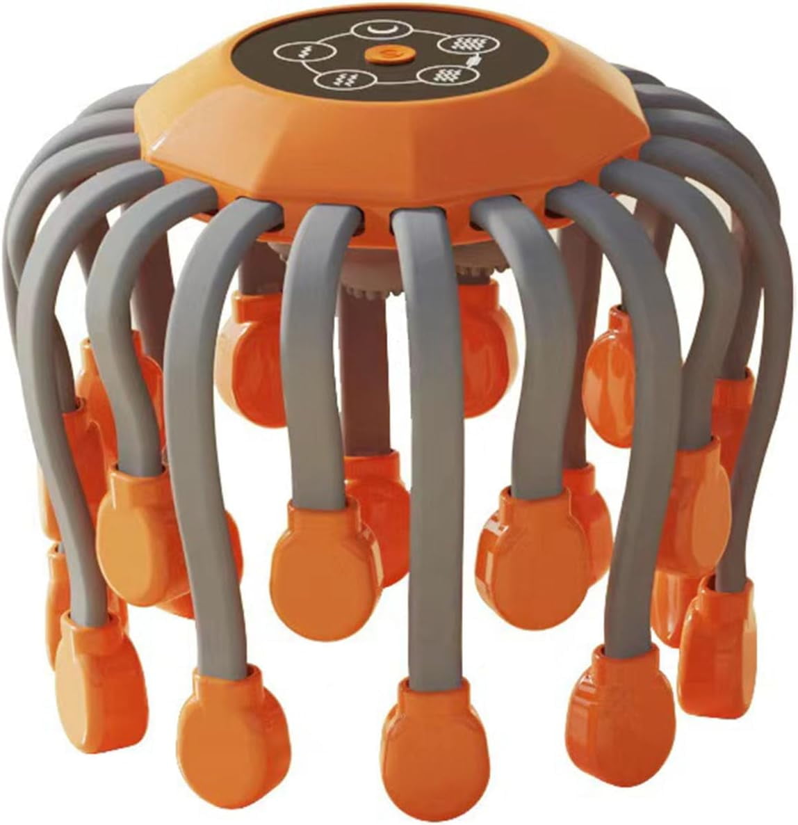 Octopus Head Massager Scalp,Deep Scalp and Stress Relief,Vibrating Head ...