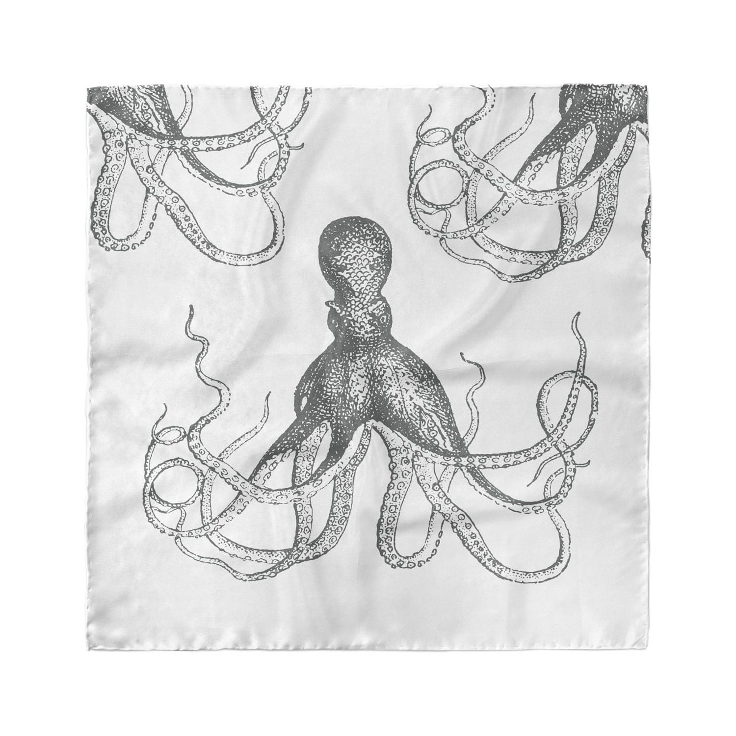 Octopus Head Scarf, Animal Tentacles Marine, Head Wrap, 3 Sizes, by ...