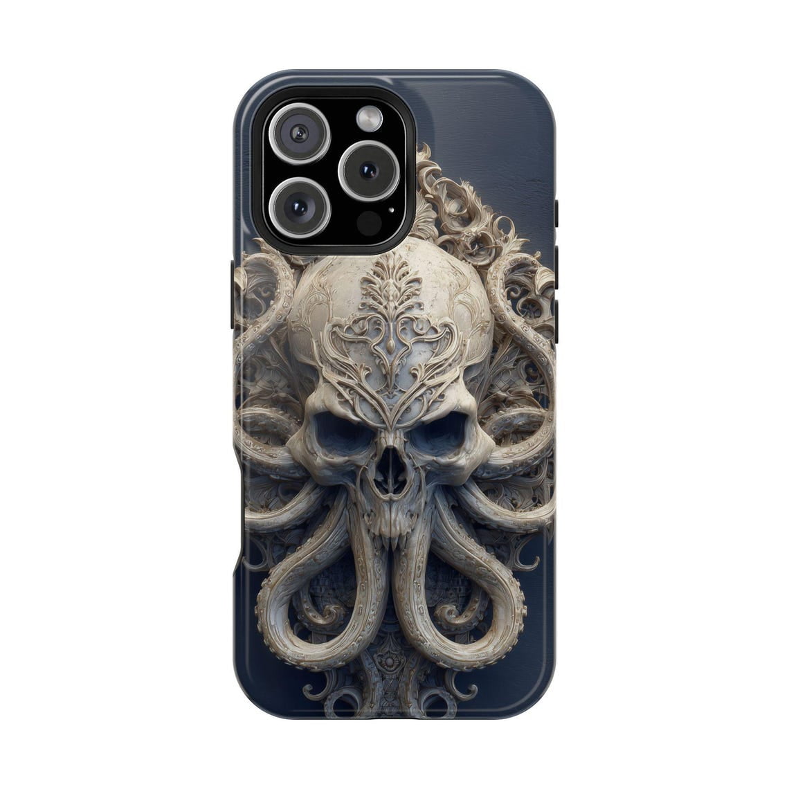 Octopus Hybrid Bone Relic Deep Sea Fantasy Creature Case with iPhone 17 ...