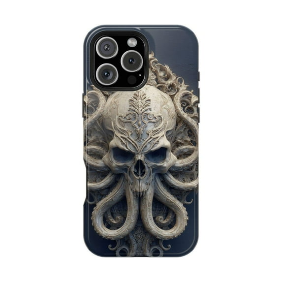Octopus Hybrid Bone Relic Deep Sea Fantasy Creature Case with iPhone 17 ...