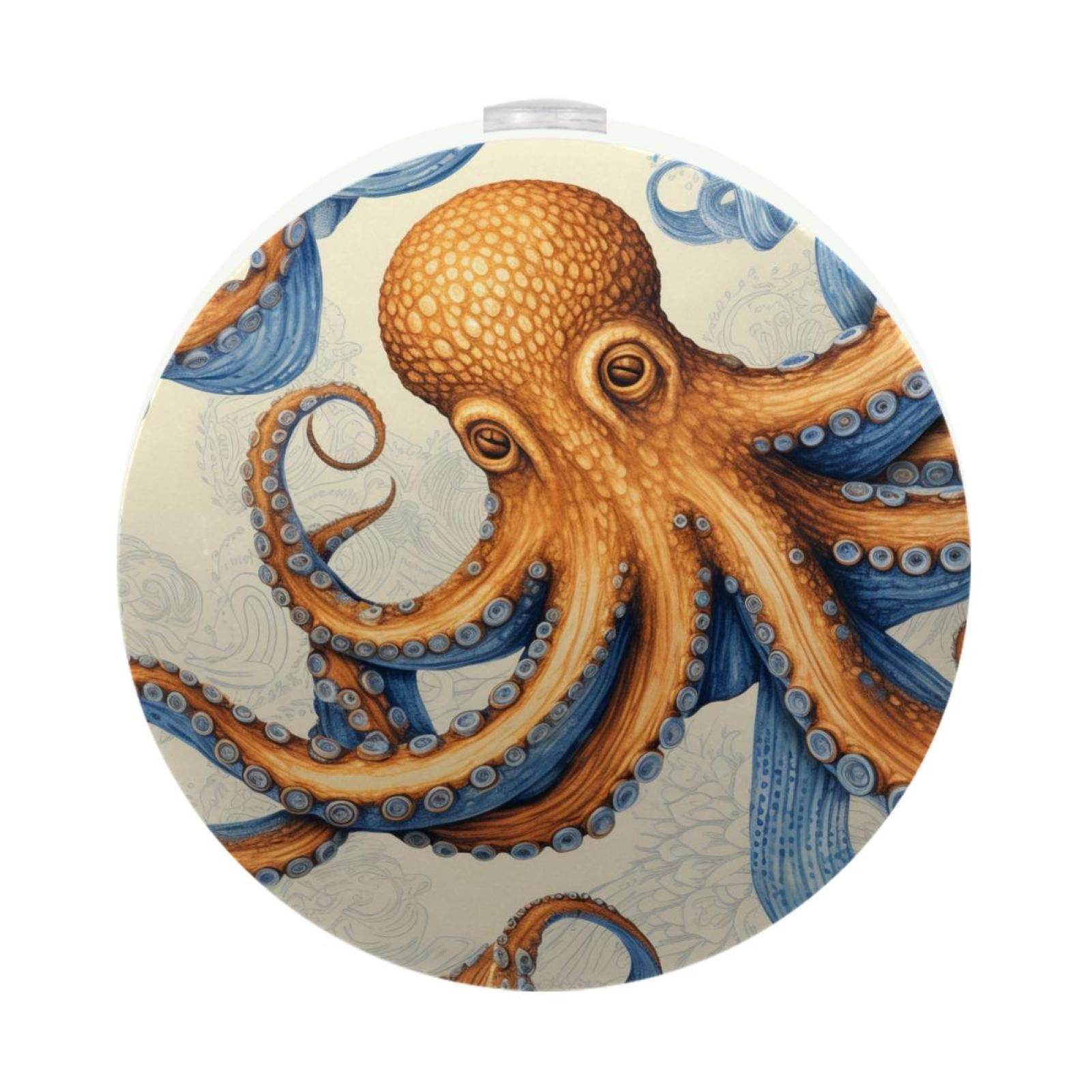 Octopus LED Night Light Set - Induction Light Control, ABS Material ...