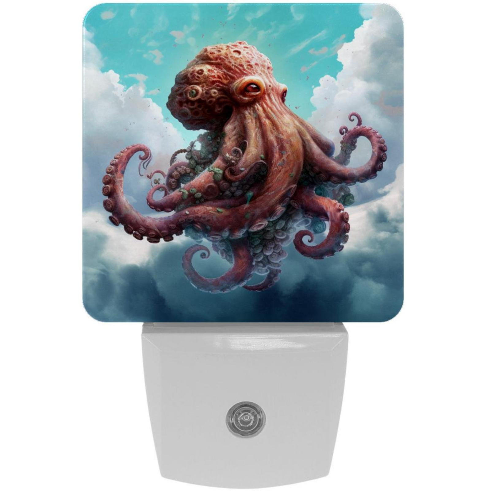 Octopus LED Square Night Light - Energy Efficient and Stylish ...