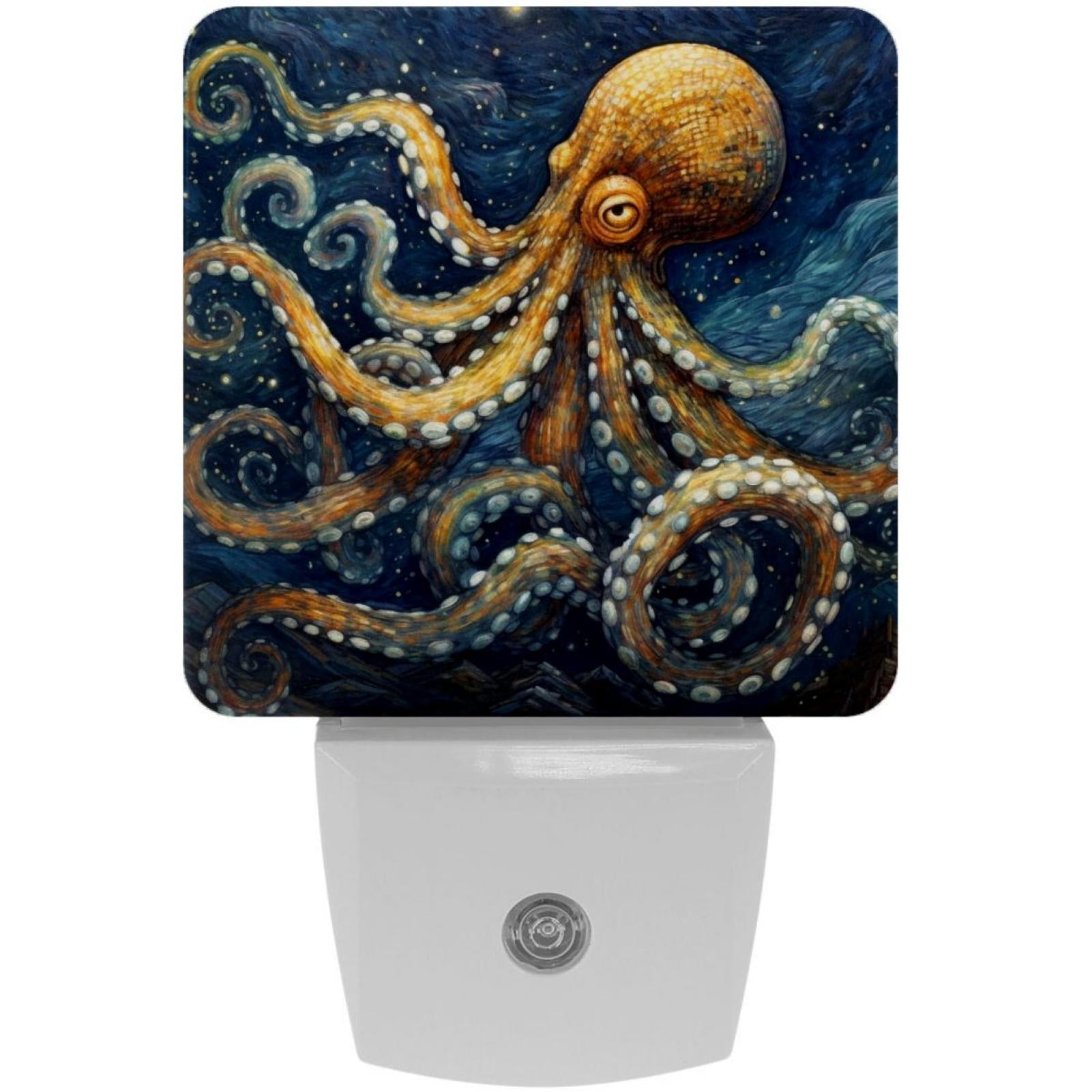 Octopus LED Square Night Light - Energy Efficient and Stylish ...