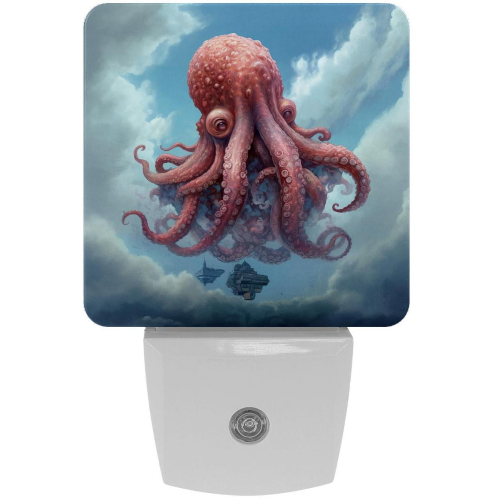 Octopus LED Square Night Light - Energy Efficient and Stylish ...