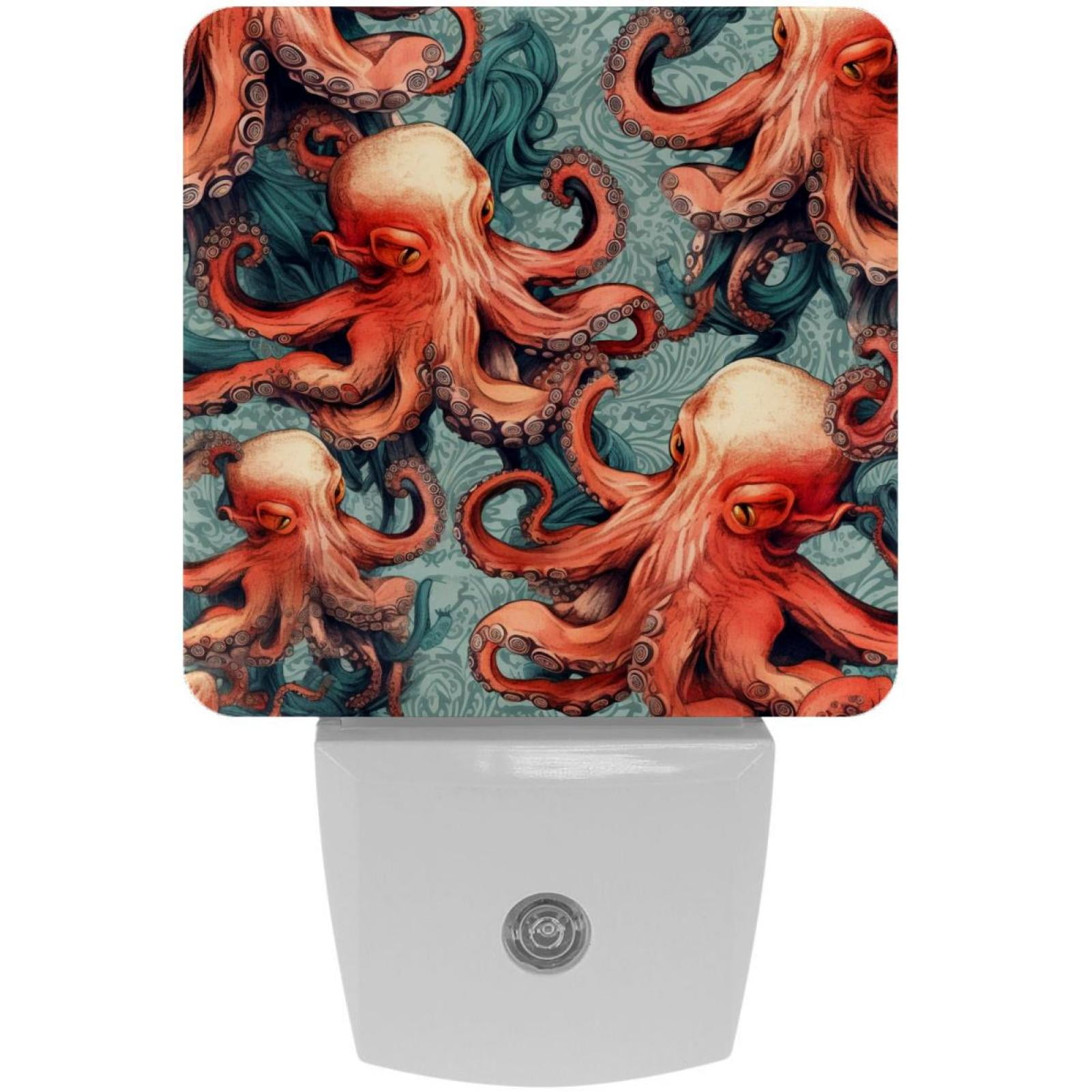 Octopus LED Square Night Light - Energy Efficient and Stylish ...
