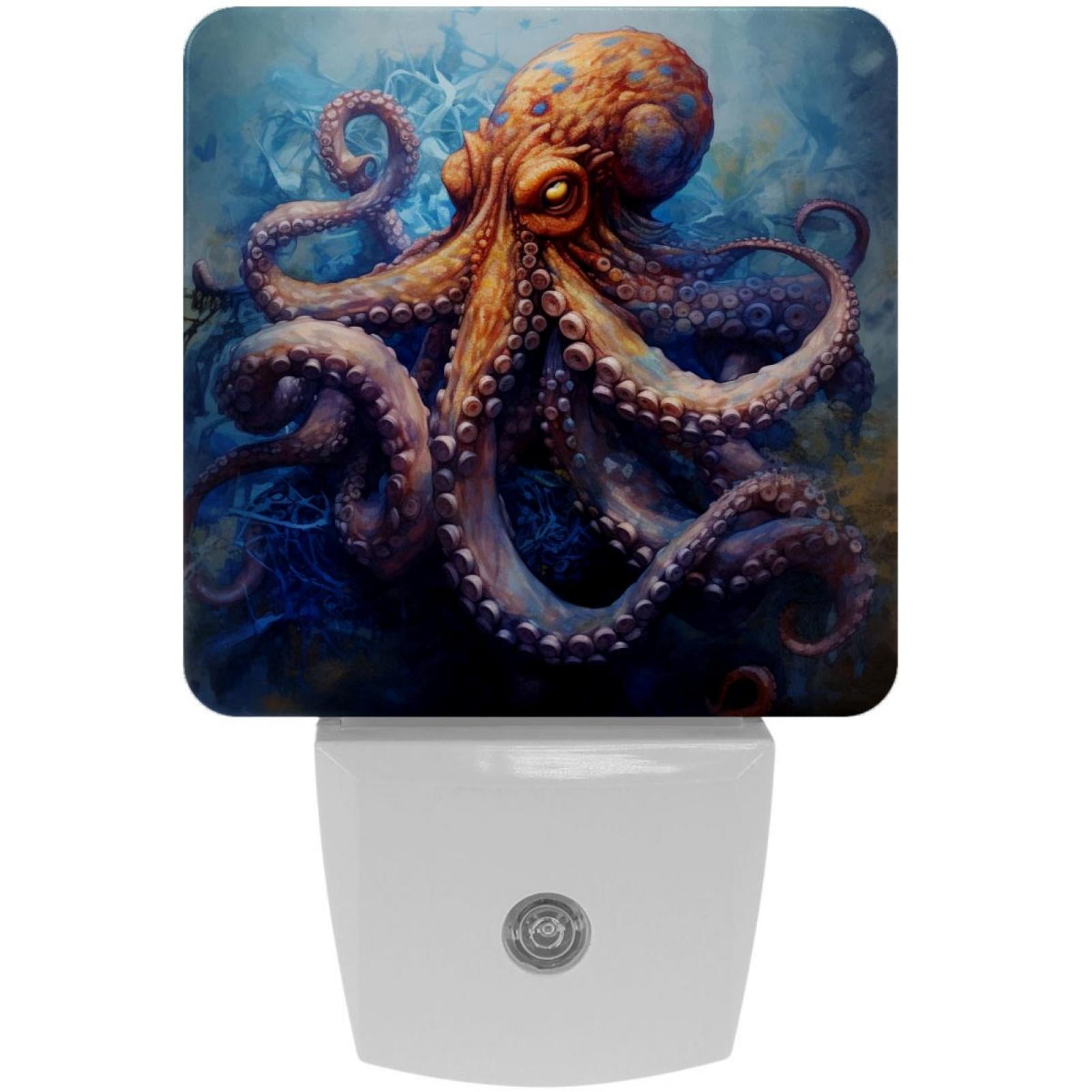 Octopus LED Square Night Light - Energy Efficient and Stylish ...