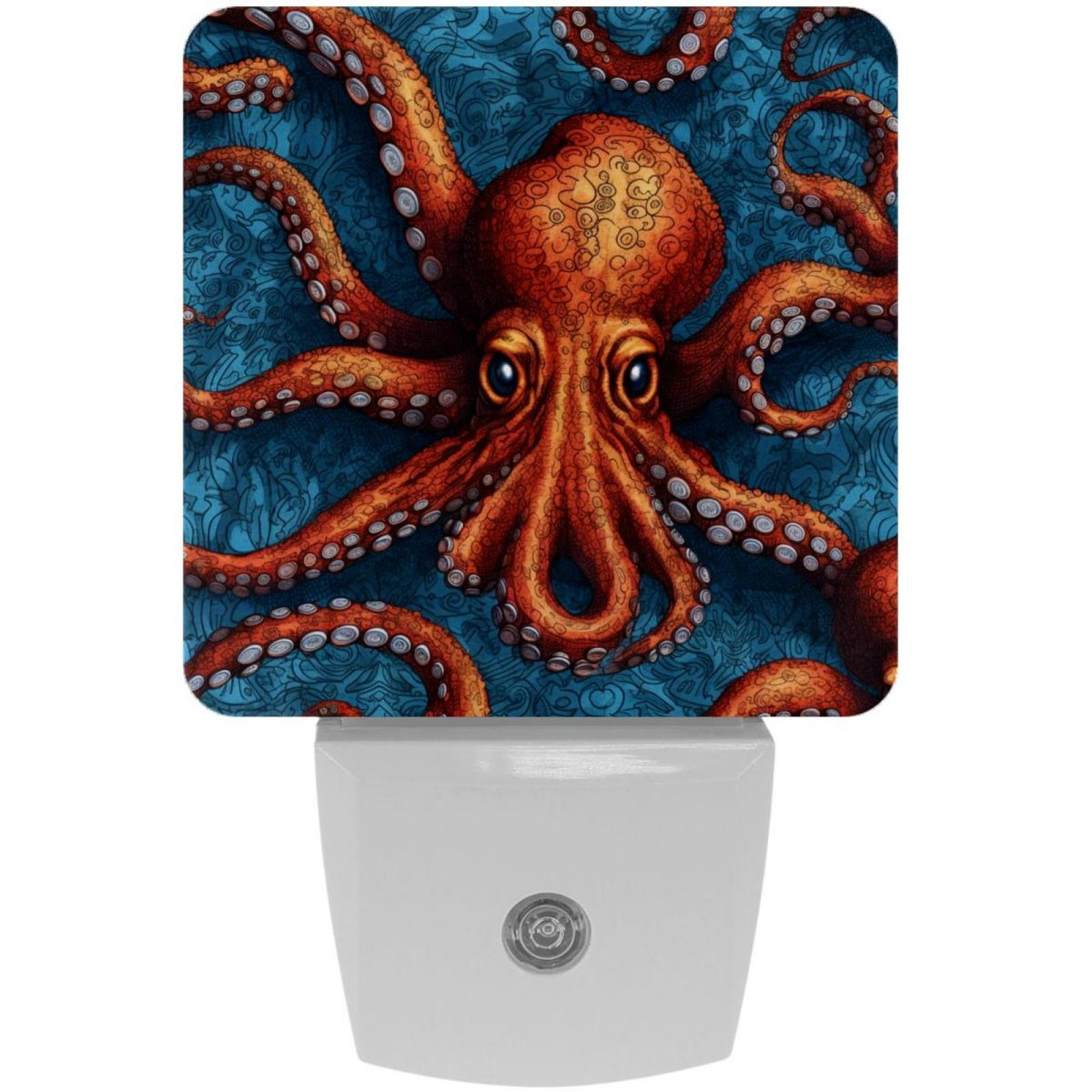 Octopus LED Square Night Light - Energy Efficient and Stylish ...