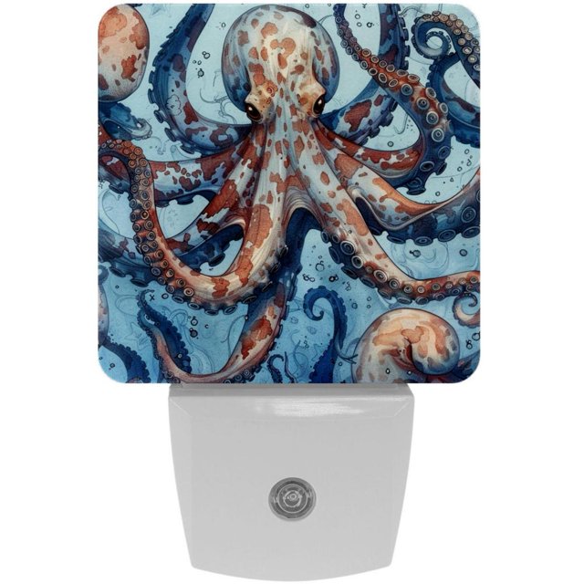 Octopus LED Square Night Lights: Compact and Energy-Efficient ...