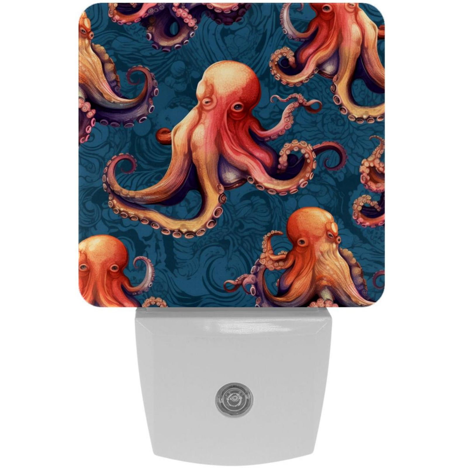 Octopus LED Square Night Lights - Compact and Multifunctional ...