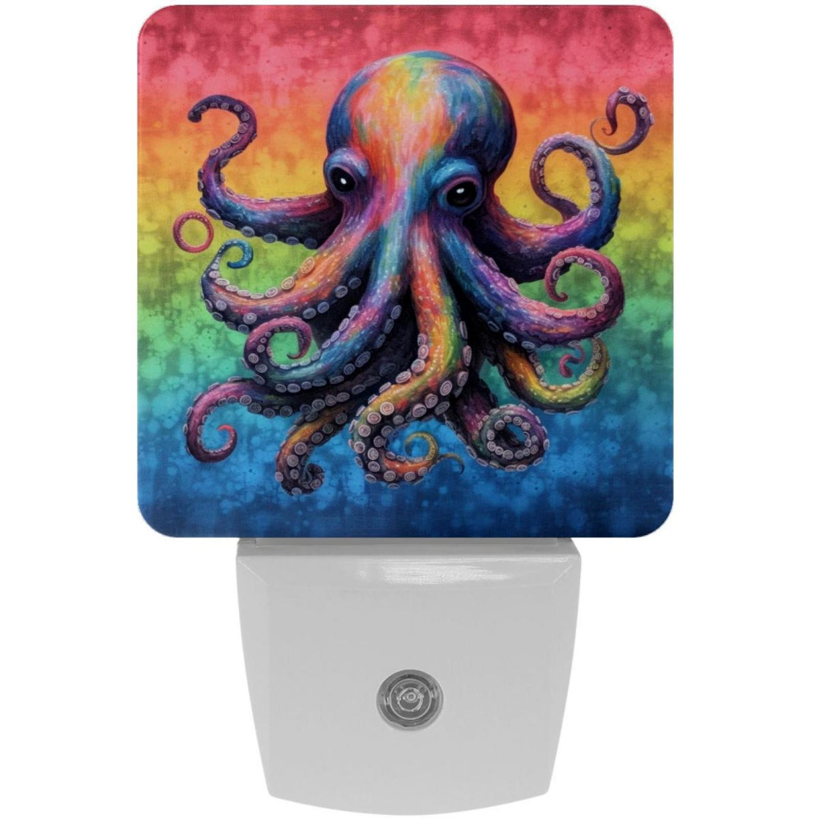 Octopus LED Square Night Lights - Compact and Multifunctional ...