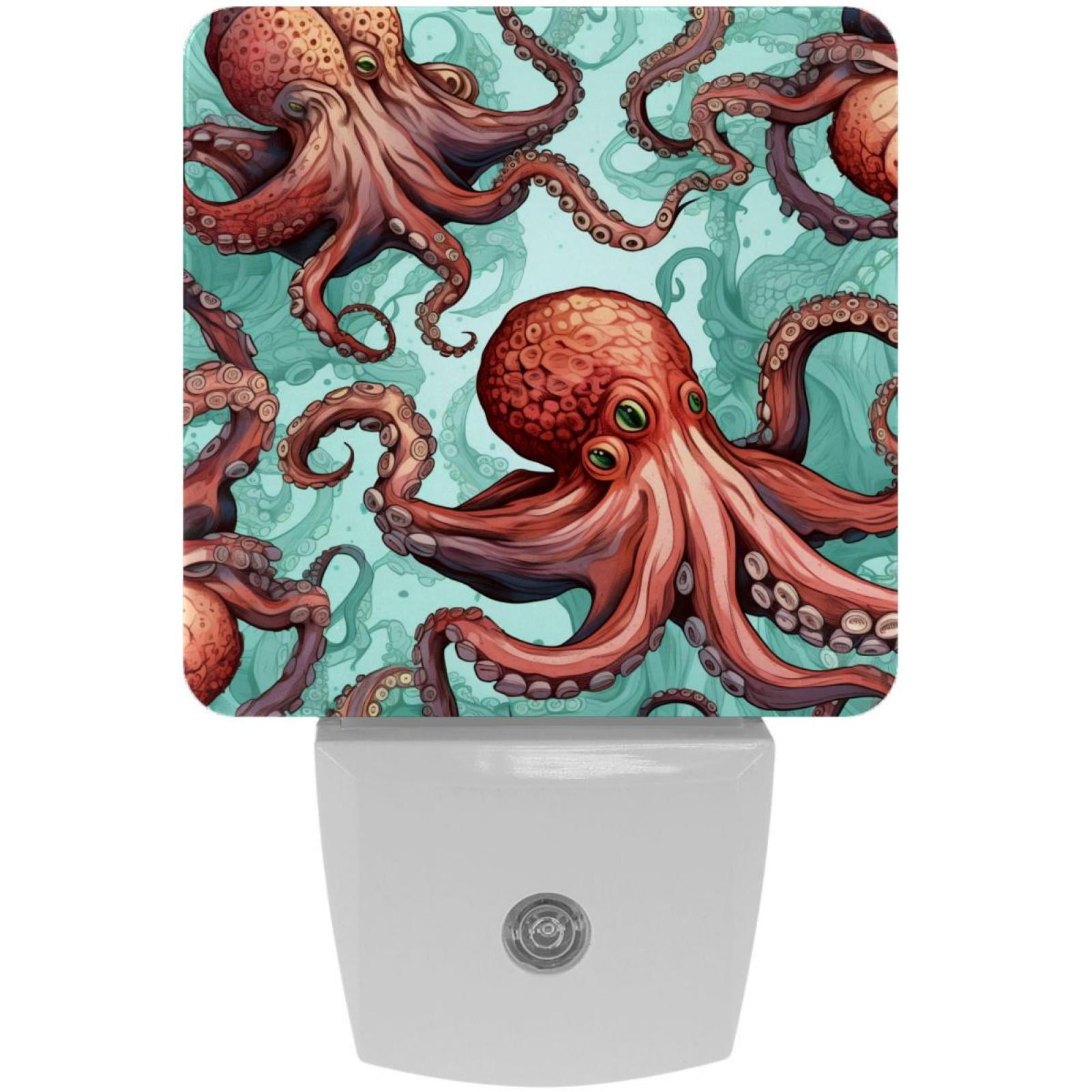 Octopus LED Square Night Lights - Compact and Multifunctional ...